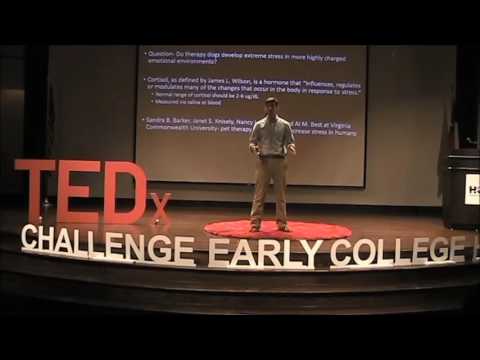 Why care about the mental health of therapy dogs | Everett Lowenstein | TEDxChallengeEarlyCollegeHS