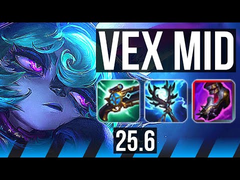 VEX vs YASUO (MID) | KR Master | 25.6