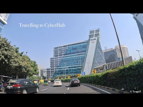 Exploring the world famous Gurugram city's Golf Course Road | Travelling to CyberHub