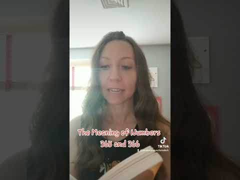 The Meaning of Numbers 365 and 366