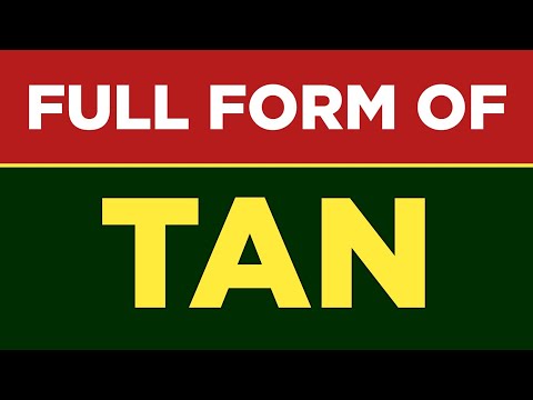 Full form of TAN | TAN ka full form kya hai | TAN full form | Free Learn University