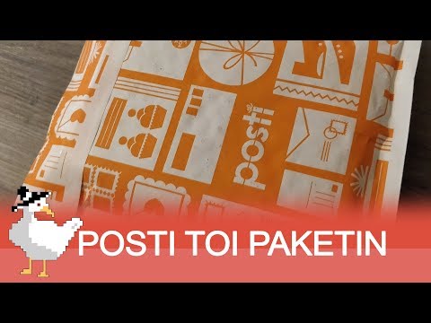 Posti toi paketin...