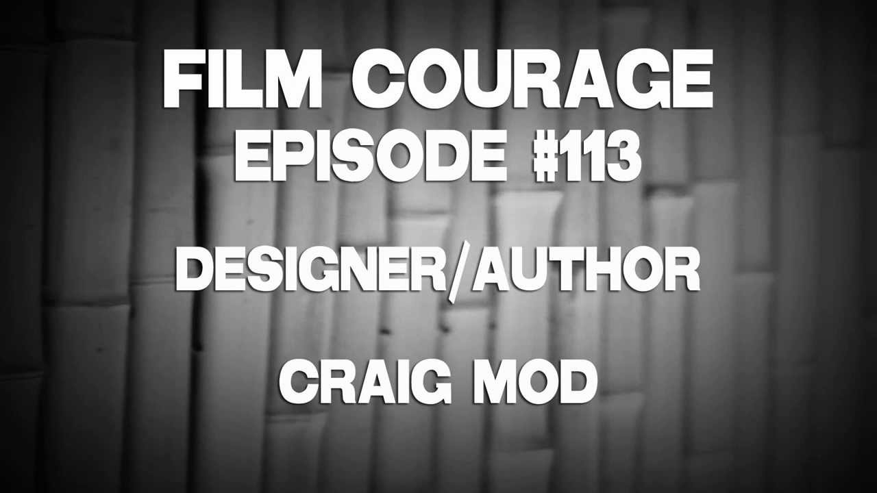 Art Space Tokyo Author and Designer Craig Mod on living cheaply in order to fuel creative projects