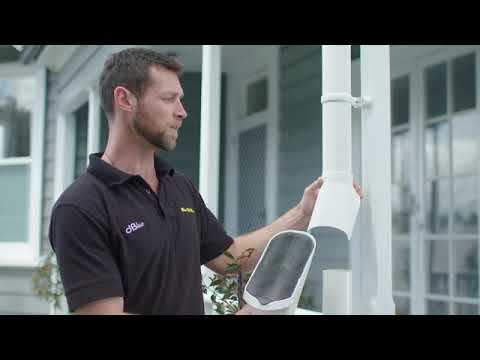 Marley | Curve Leaf Diverter 80mm White | Mitre10