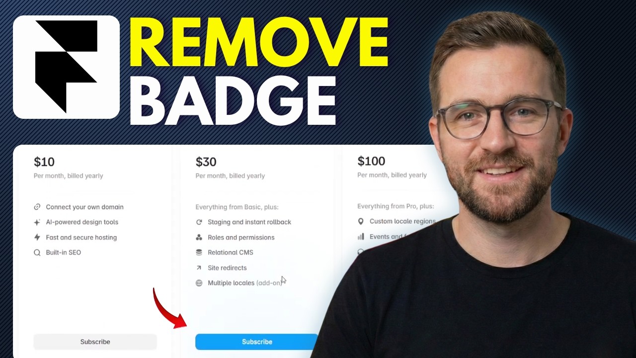 How to remove Made In Framer Badge (Step By Step 2026)