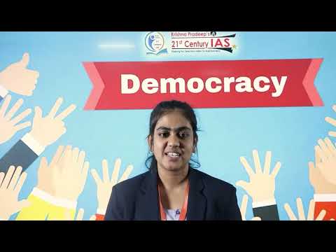 DEMOCRACY meaning  in simple words