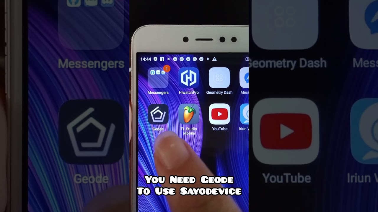 [Part 2] How To Connect Sayodevice With Mobile #geometrydash #tutorial #edit