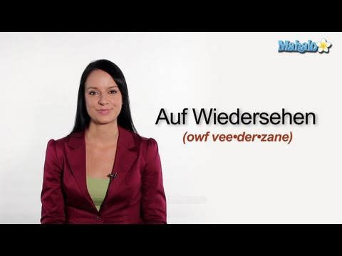 How to Say "Goodbye" in German