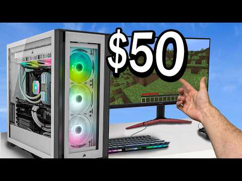 The CHEAPEST GAMING PC at $50
