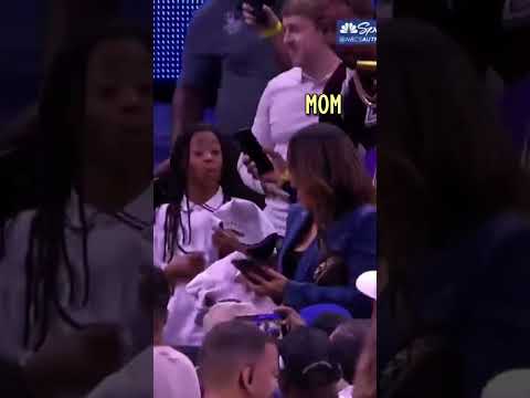 The CRAZY Thing Steph Curry's Mom Did That Shocked Everyone🤣🏀🧡