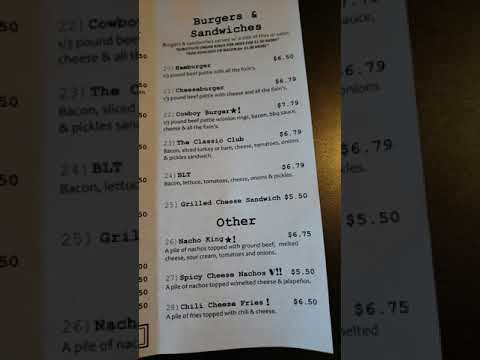 Custom takeout menu in Microsoft Word