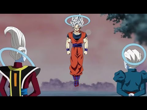 Goku activates his Halo for all to see