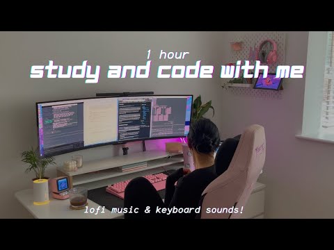 study and code with me 1 hour | lofi music