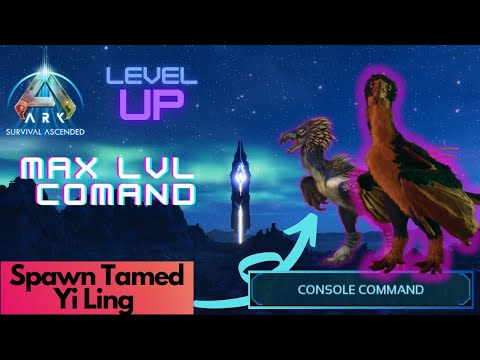 Tamed Yi Ling Spawn Command | Ark Survival Ascended