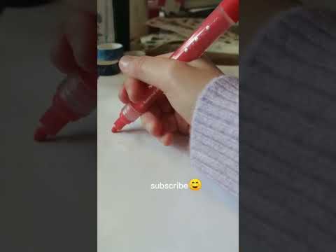 Ivsun Paint Pens Red Unboxing #fypシ #posca #paintpens #ivsun