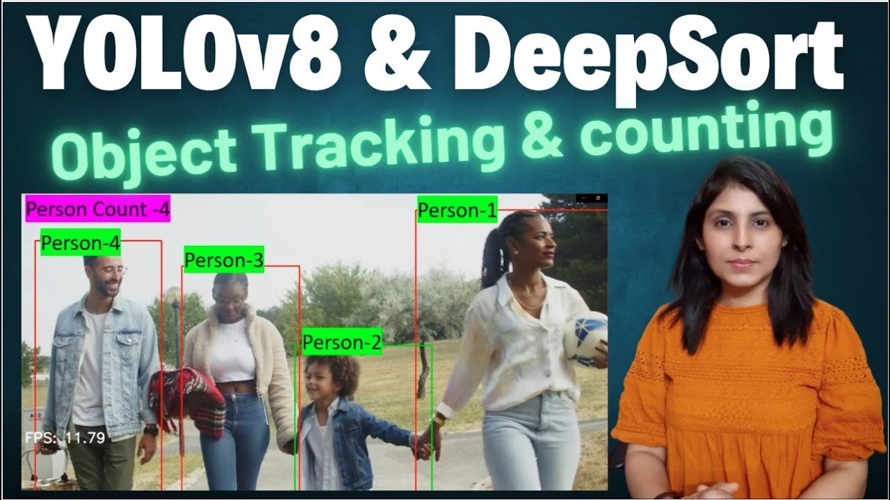 Real-Time Object Tracking with YOLOv8 & DeepSORT | Python Tutorial