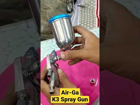 Air-Ga K3 Paint Spray Gun #spraygun #homedecor #paintsprayer #walldecor #paintspraygun #shorts