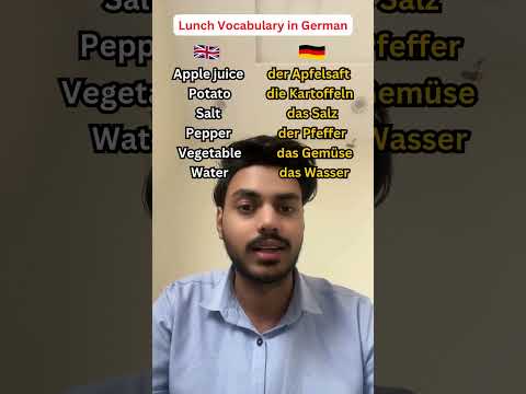 Lunch vocabulary in German #deutschlernen #deutschkurs #germanlanguage #languagelearning #foryou