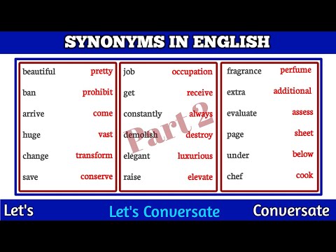 English Synonym Words for IMPRESSIVE, ORDINARY | PART 2 | Strengthen Your English Vocabulary