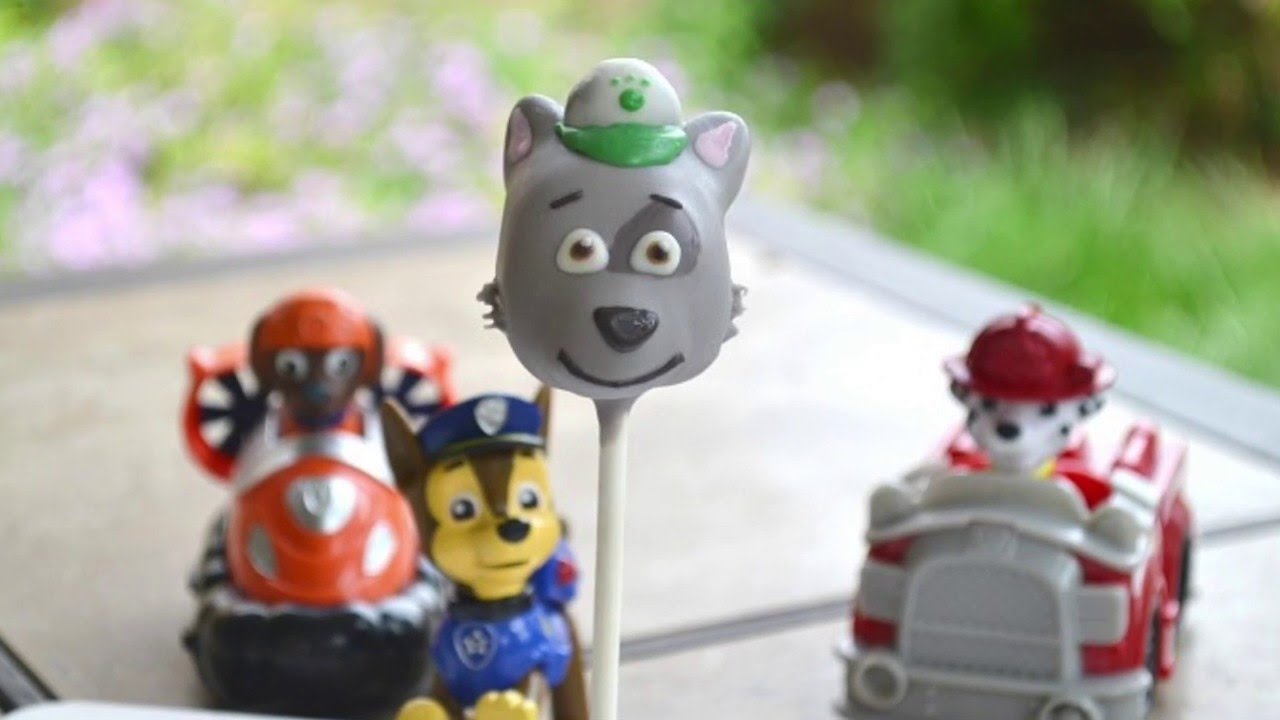 Paw Patrol Cake Pops Tutorial