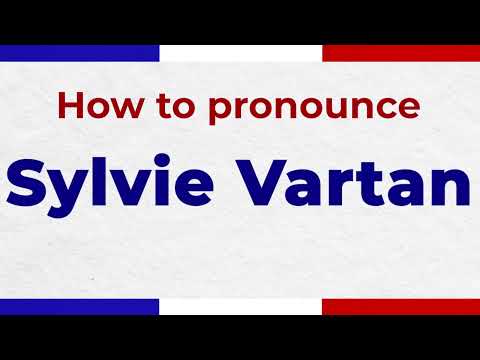 How to Pronounce SYLVIE VARTAN In French correctly