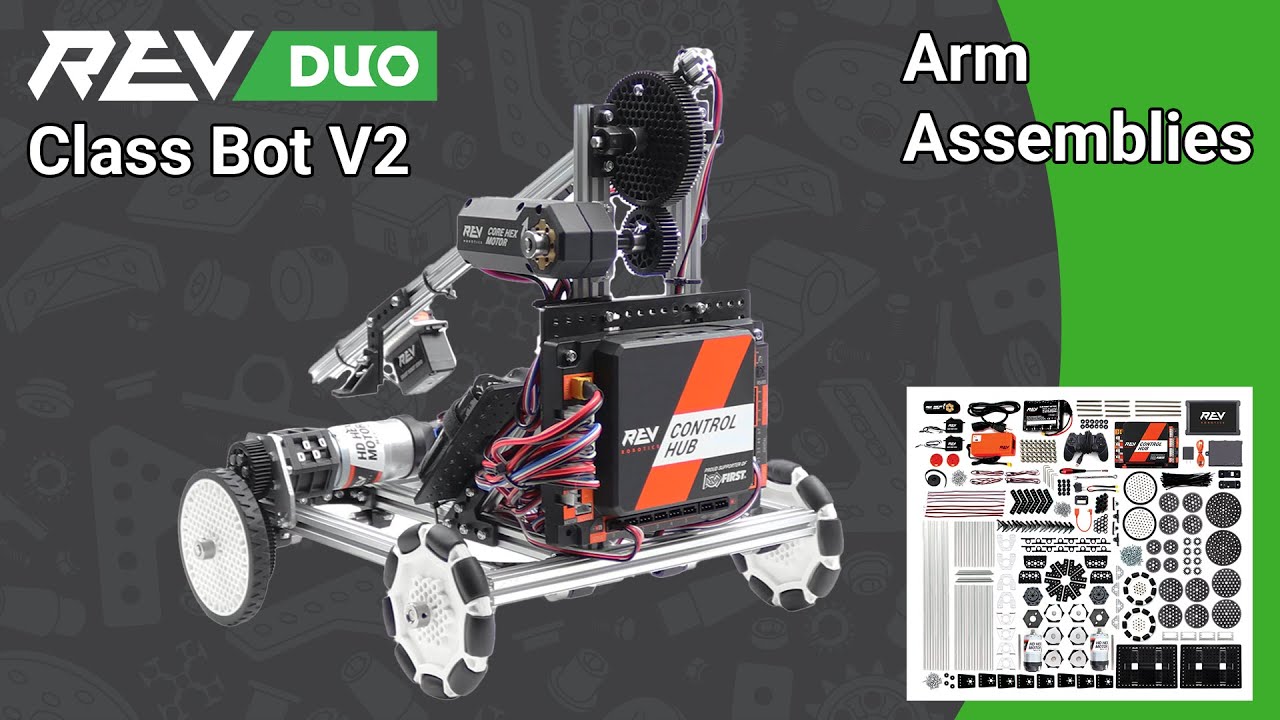 REV DUO Class Bot V2 - Arm Assemblies