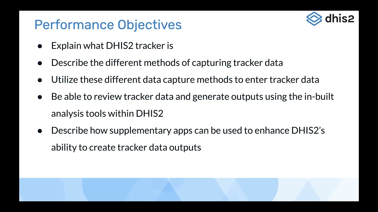 Webinar 2 - Part 1 - Tracker Use Academy