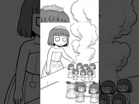 Ability to turn everything into a bride!๐ #bride #weddingdress #gown #manga #cartoon #ai #aiart