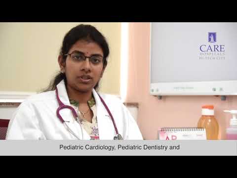 Dr Aparna Vatsavayi, Consultant, Pediatrics at CARE Hospitals, Hi-tech City, Hyderabad