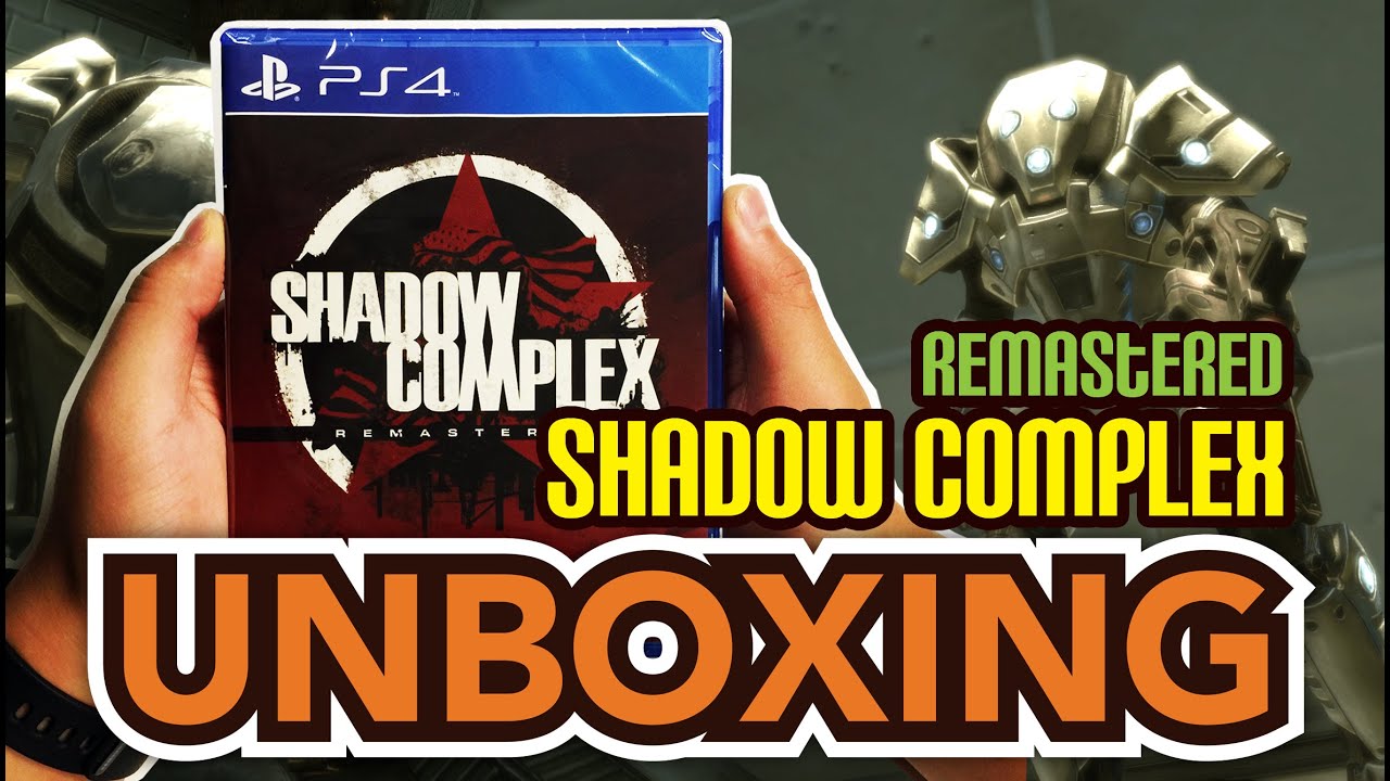 Shadow Complex (PS4) Unboxing !!