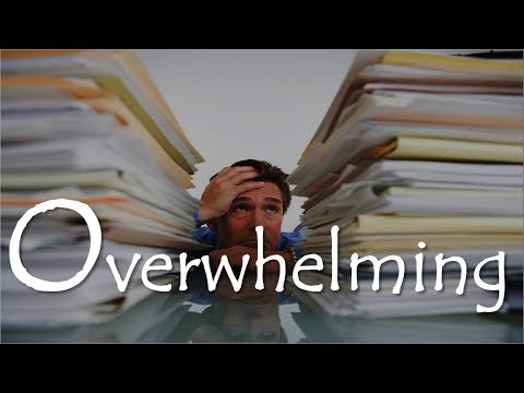 #88 Examiner's most favourite words || Meaning of Overwhelming with picture, Tricks n Hindi meaning