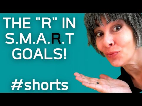 The R in S.M.A.R.T GOALS. #shorts