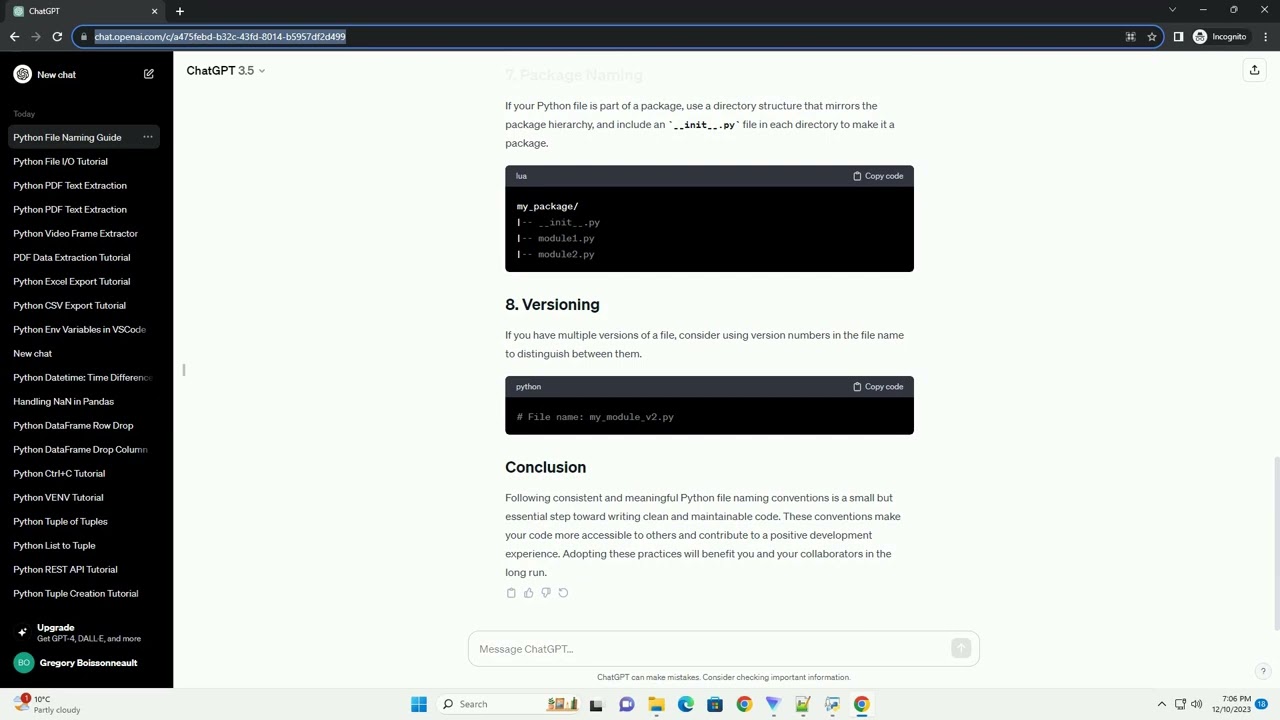 python file names convention