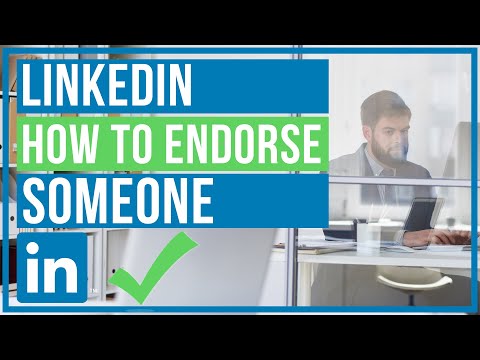 LinkedIn - How To Endorse Someone On LinkedIn