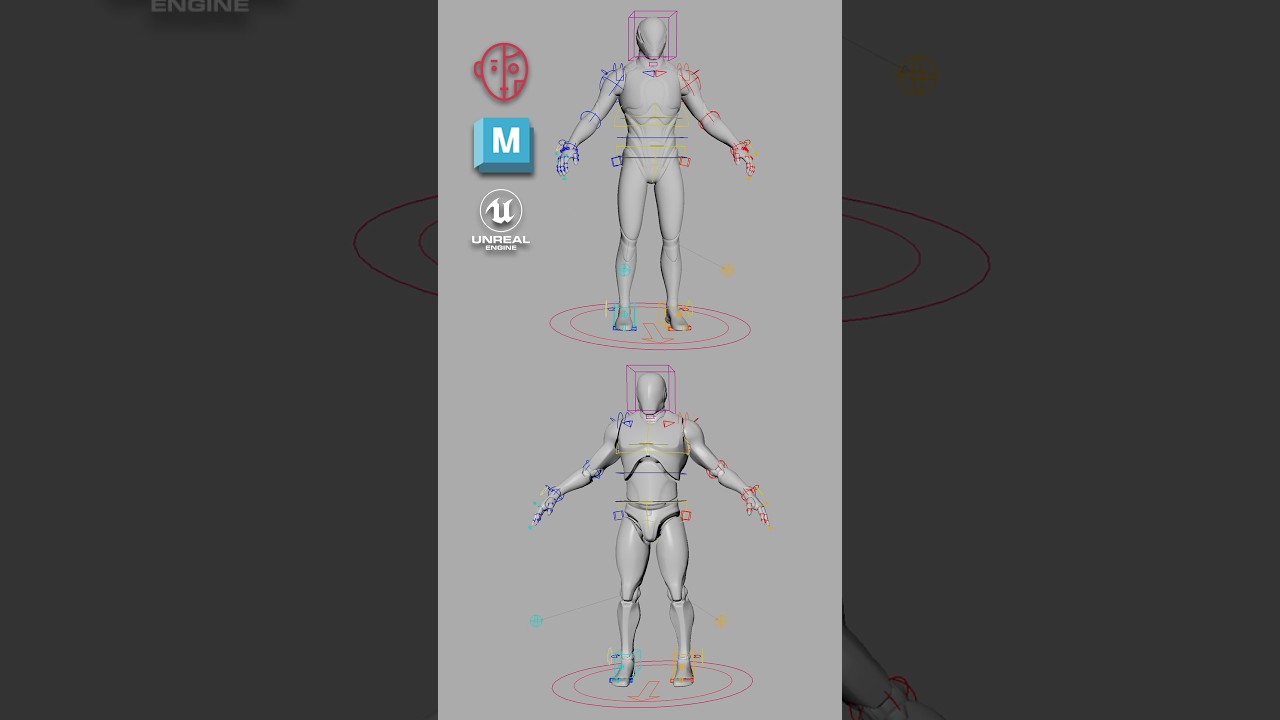 Rig the Unreal Mannequins in 30 Seconds with Nowake Rigging Tools for Maya