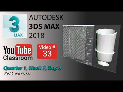 3DS Max 2018 Class #33 (Peel Mapping)