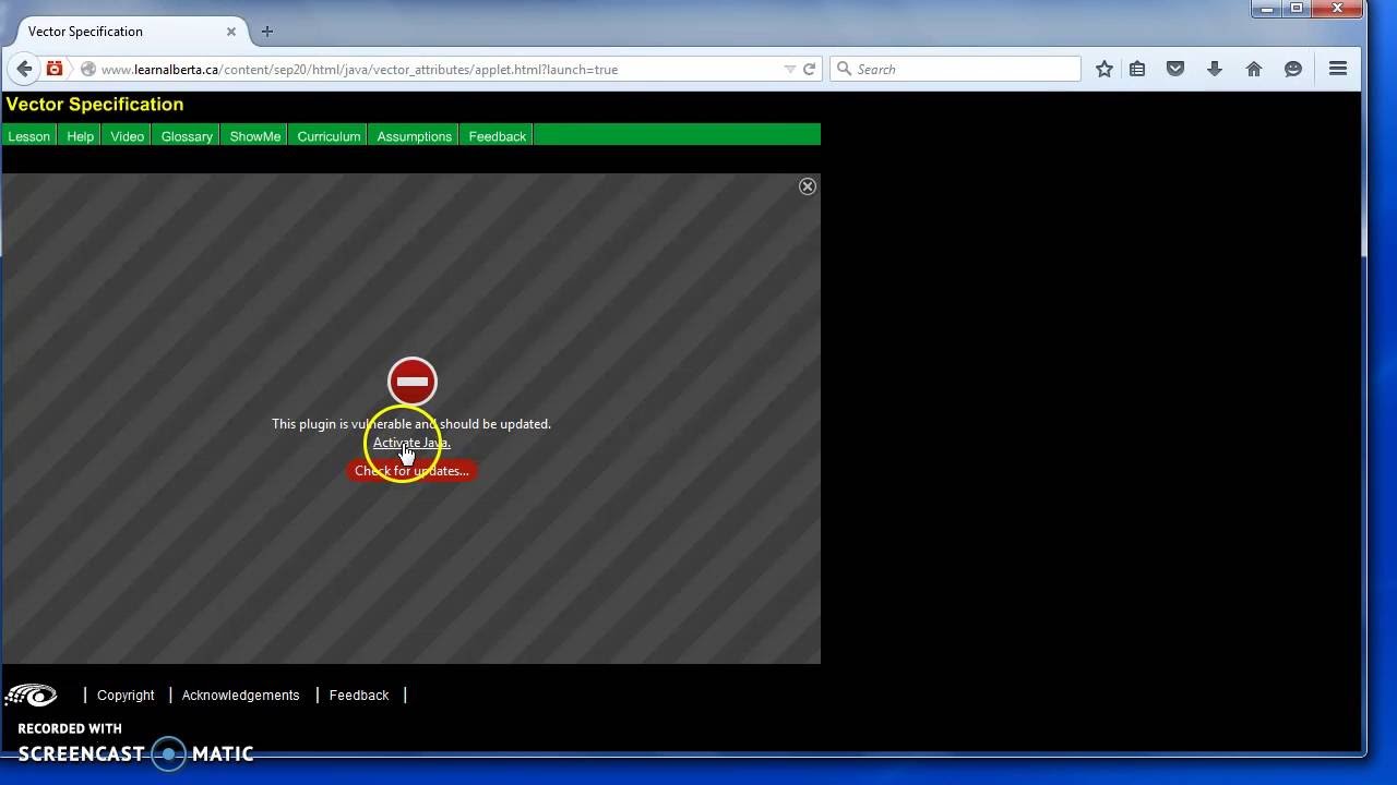 Setting up java security setting