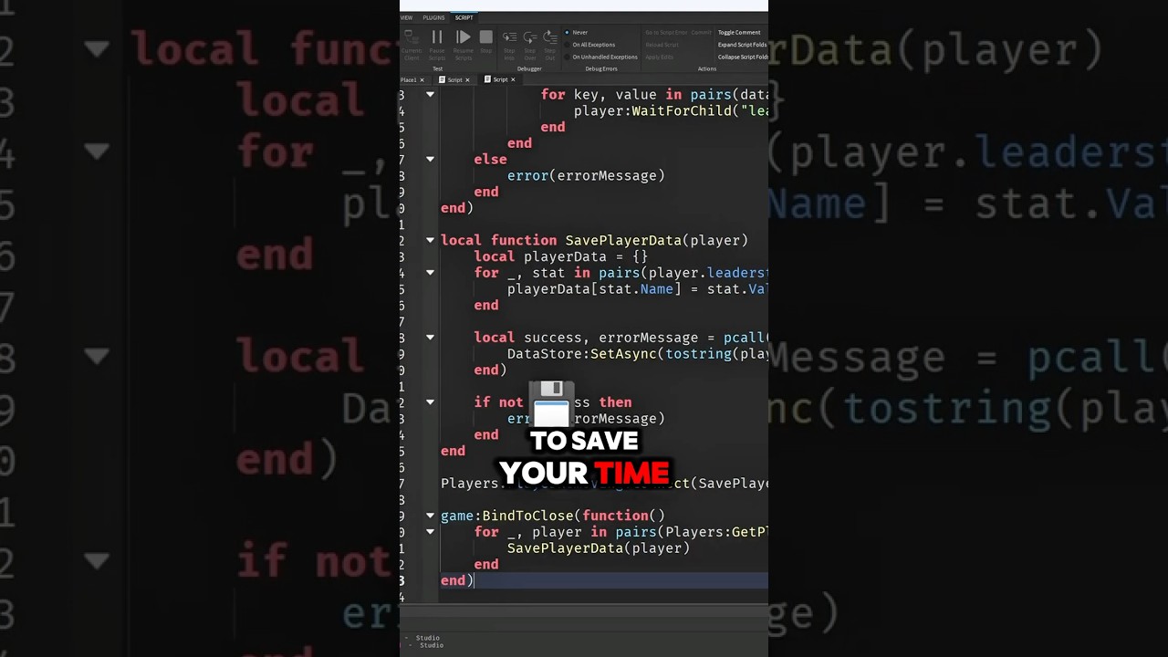 Roblox Studio Tip 37: The Most Pointless Game Ever! #roblox #scripting #robloxstudio #coding