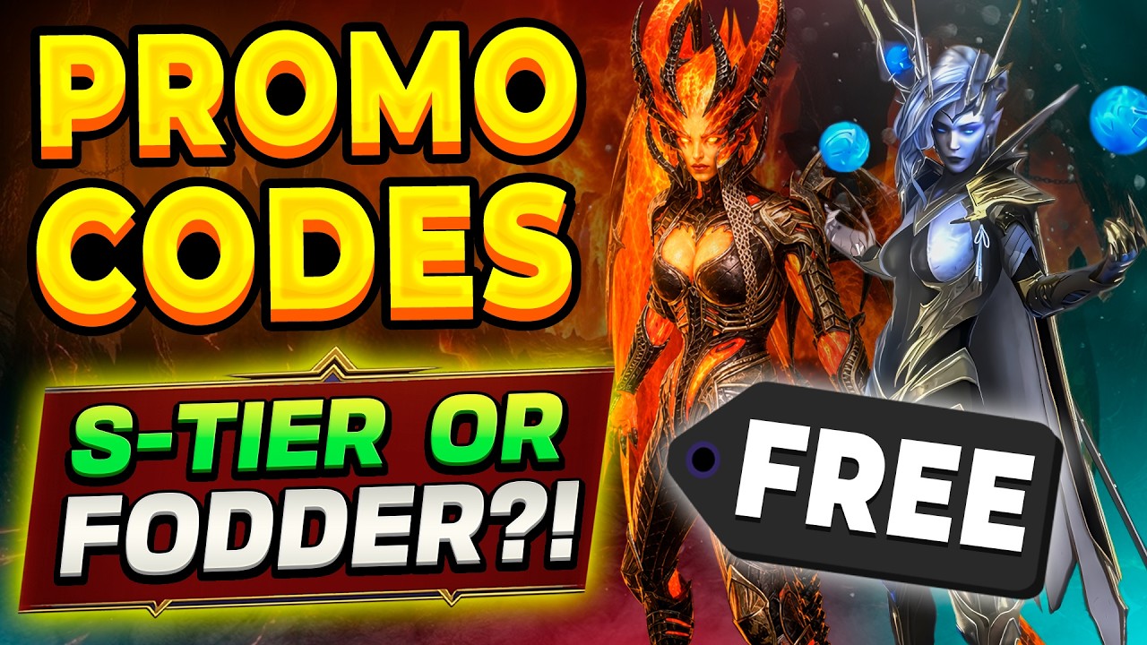 Raid Shadow Legends Promo Code 💎 INSANE S-Tier Free Champs! Raid Shadow Legends Tier List 2026