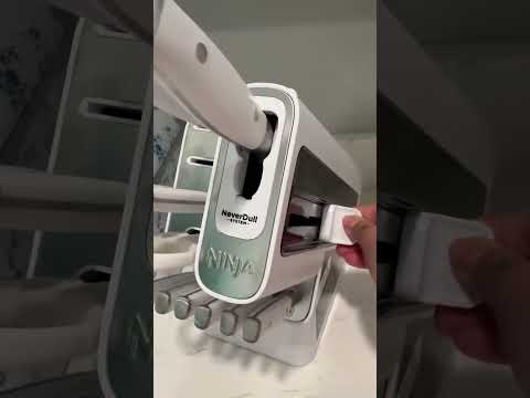 Ninja never dull kitchen knives are SO good you will never need another set! #ninja #ninjakitchen