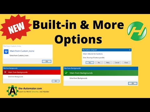 How to use Task Dialog: a more sophisticated messageboxes with AutoHotkey | the-Automator