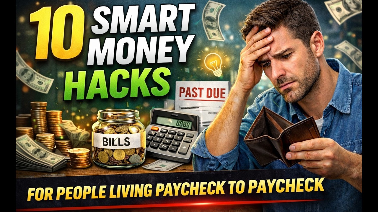 10 Smart Money Hacks for People Living Paycheck to Paycheck