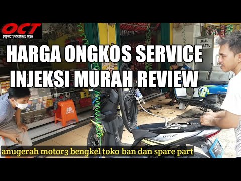 ONGKOS SERVICE INJEKSI MOTOR MATIC DI ANUGERAH MOTOR REVIEW | SERVICE INJEKSI MOTOR MATIC MURAH 2021
