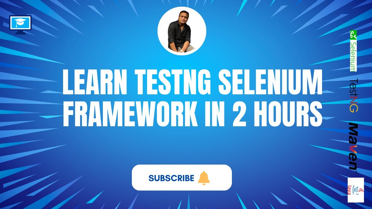 Learn Selenium TestNG automation framework Full Course in 2 Hours