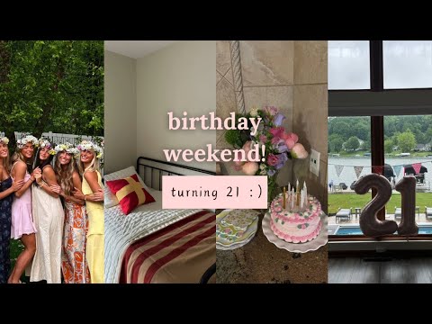 BIRTHDAY WEEKEND! Turning 21 with family, friends, and lots of love :)