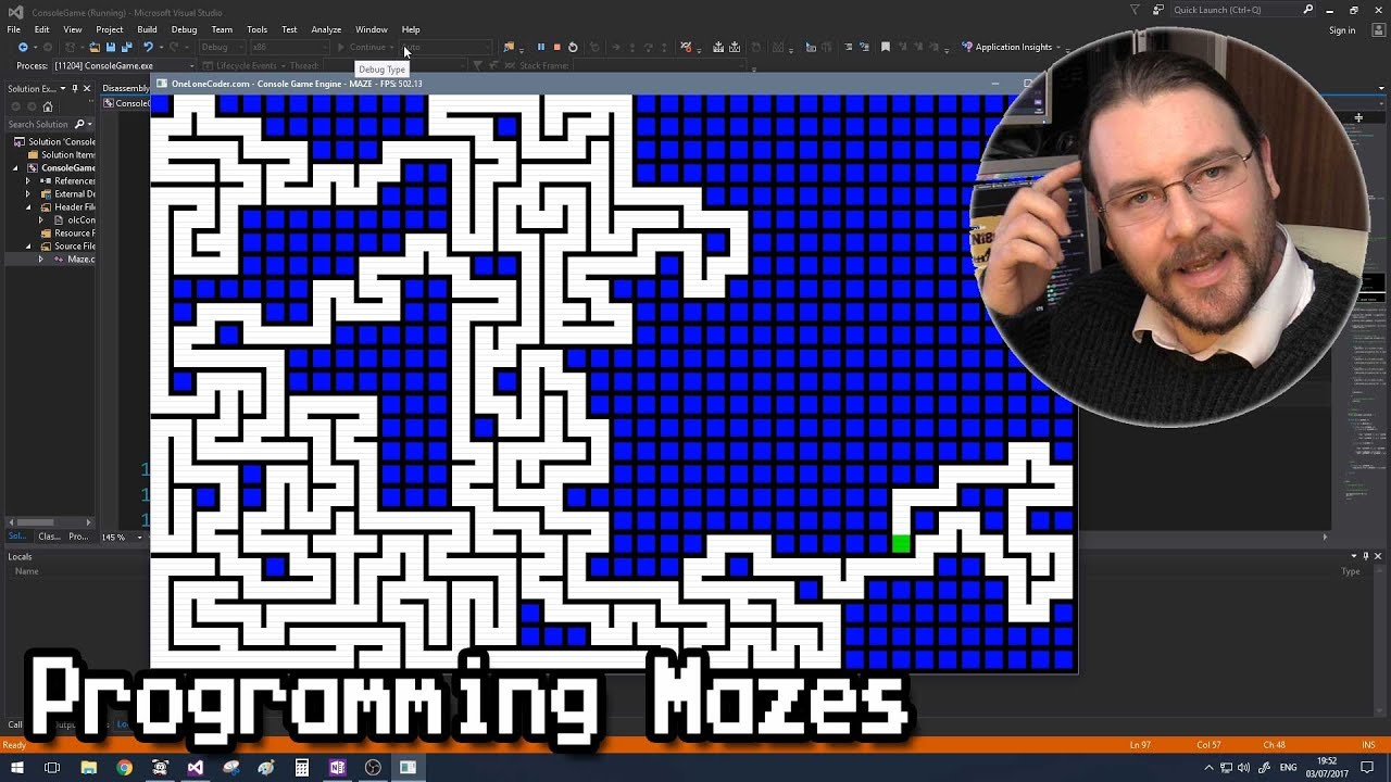 Programming Mazes