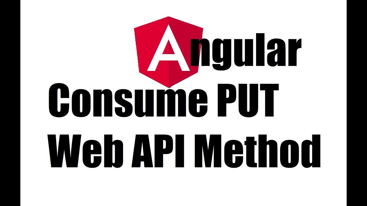 Angular 8 #19; Consume PUT API method in Angular