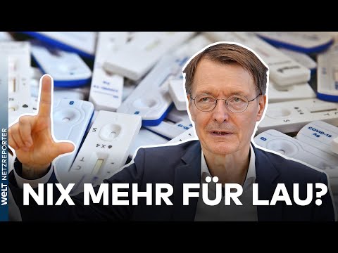 CORONA-TESTS ADE? Lauterbach-Plan - Widerstand gegen Abschaffung der kostenlosen Bürgertests