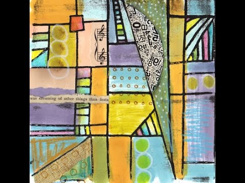 Intaglio-inspired Gelli Arts® Printing!