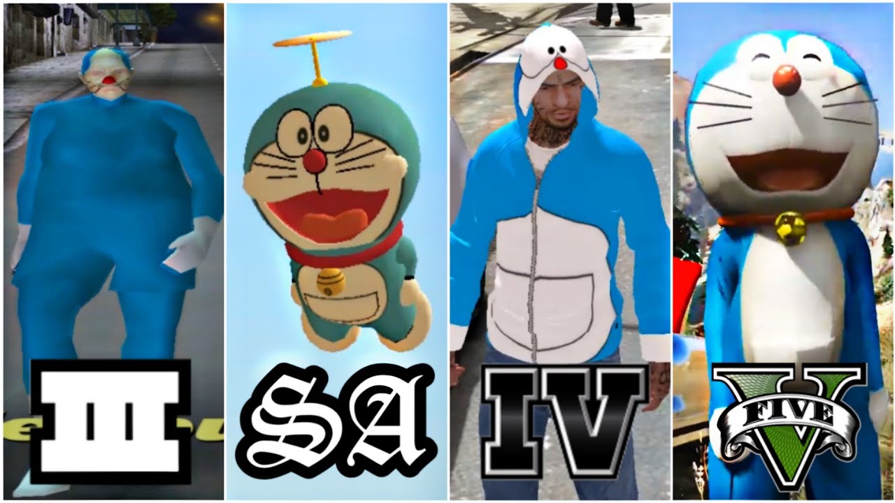 Doraemon Time Machine 2.0 - GTA 5